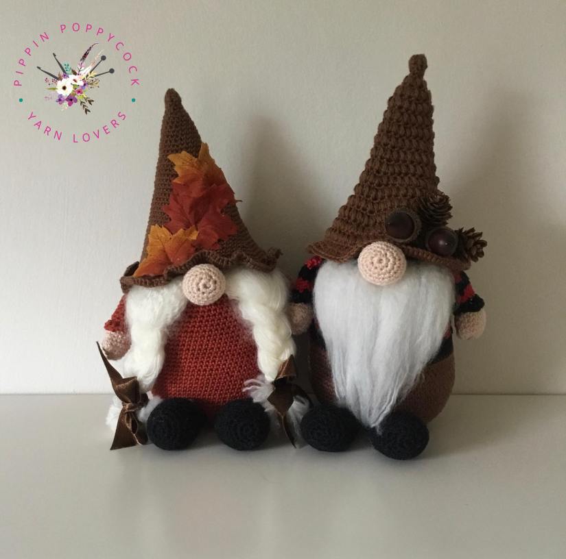 Clover & Bramble Crochet Gnomes – Pippin Poppycock